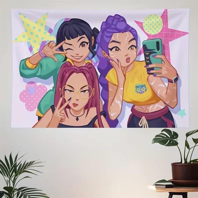 K Pop Flag Tapestry - Etsy