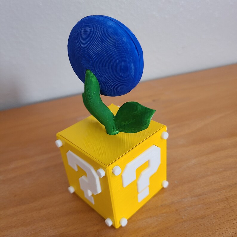 Super Mario Fire/ice Plants - Etsy