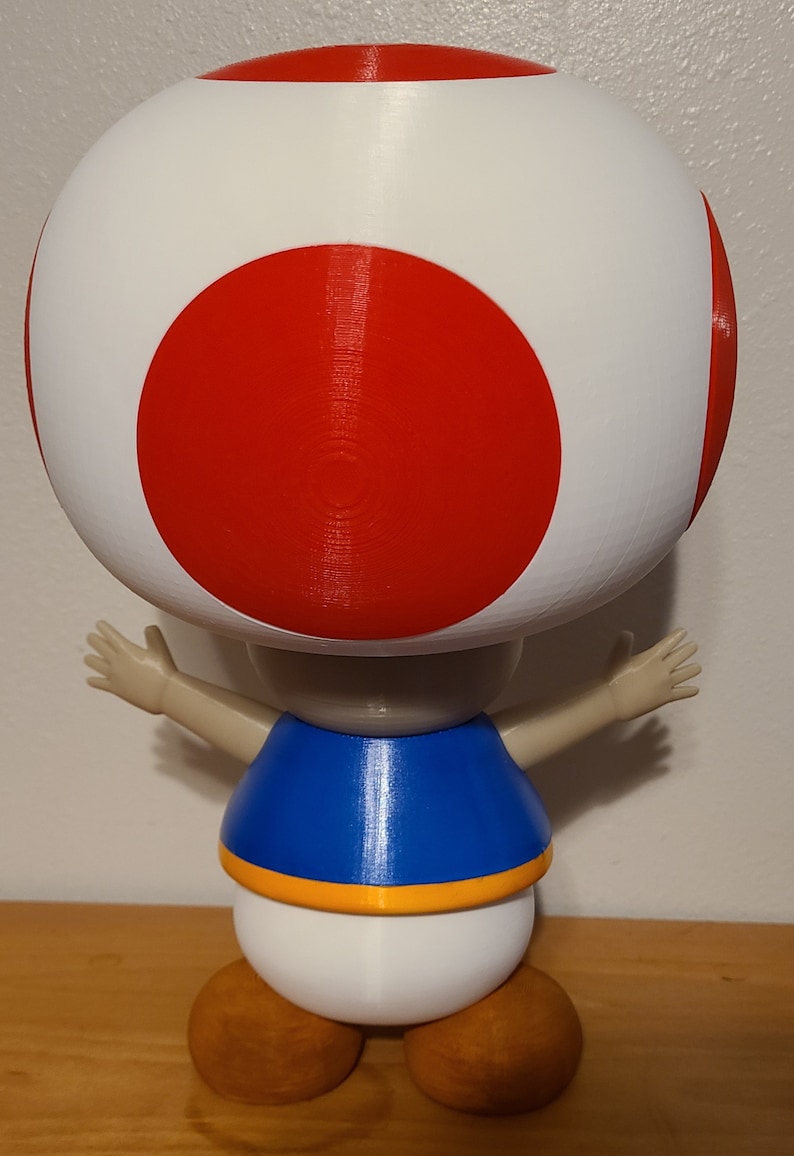 Mario Toad - Etsy