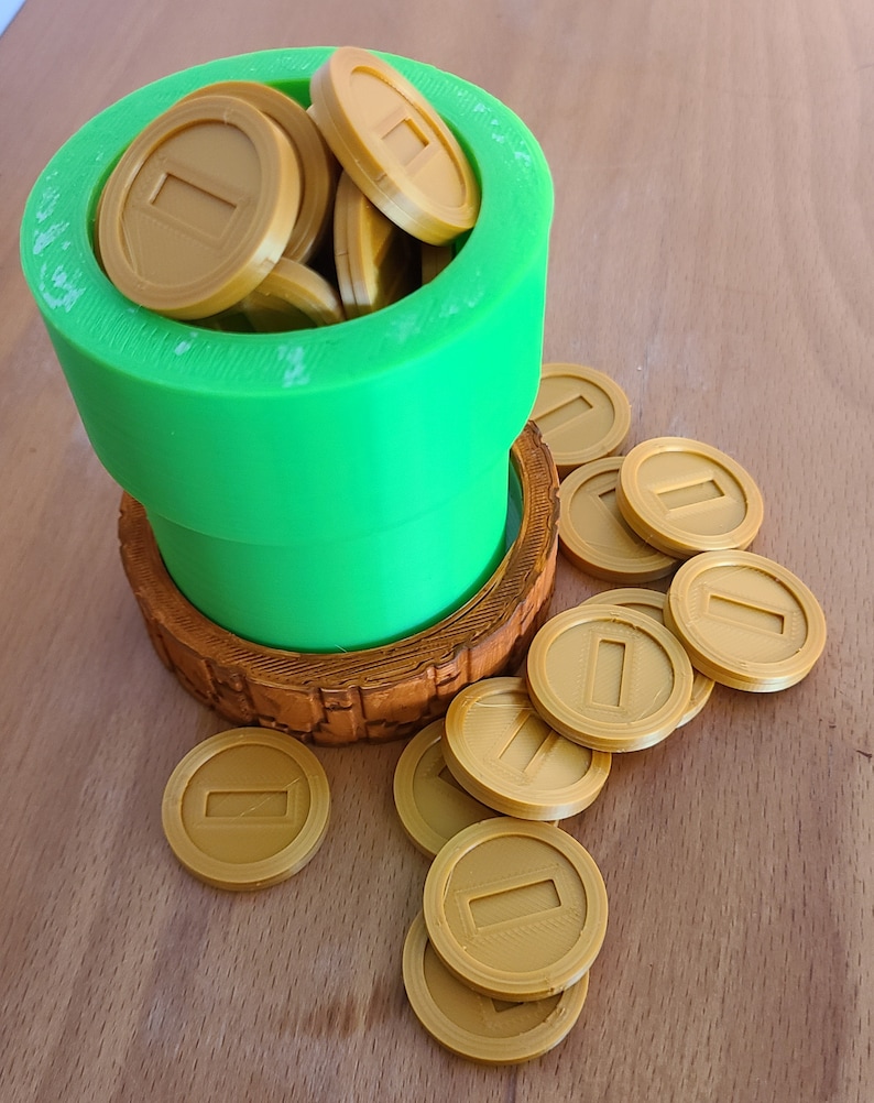 2 Dozen Super Mario Coins - Etsy