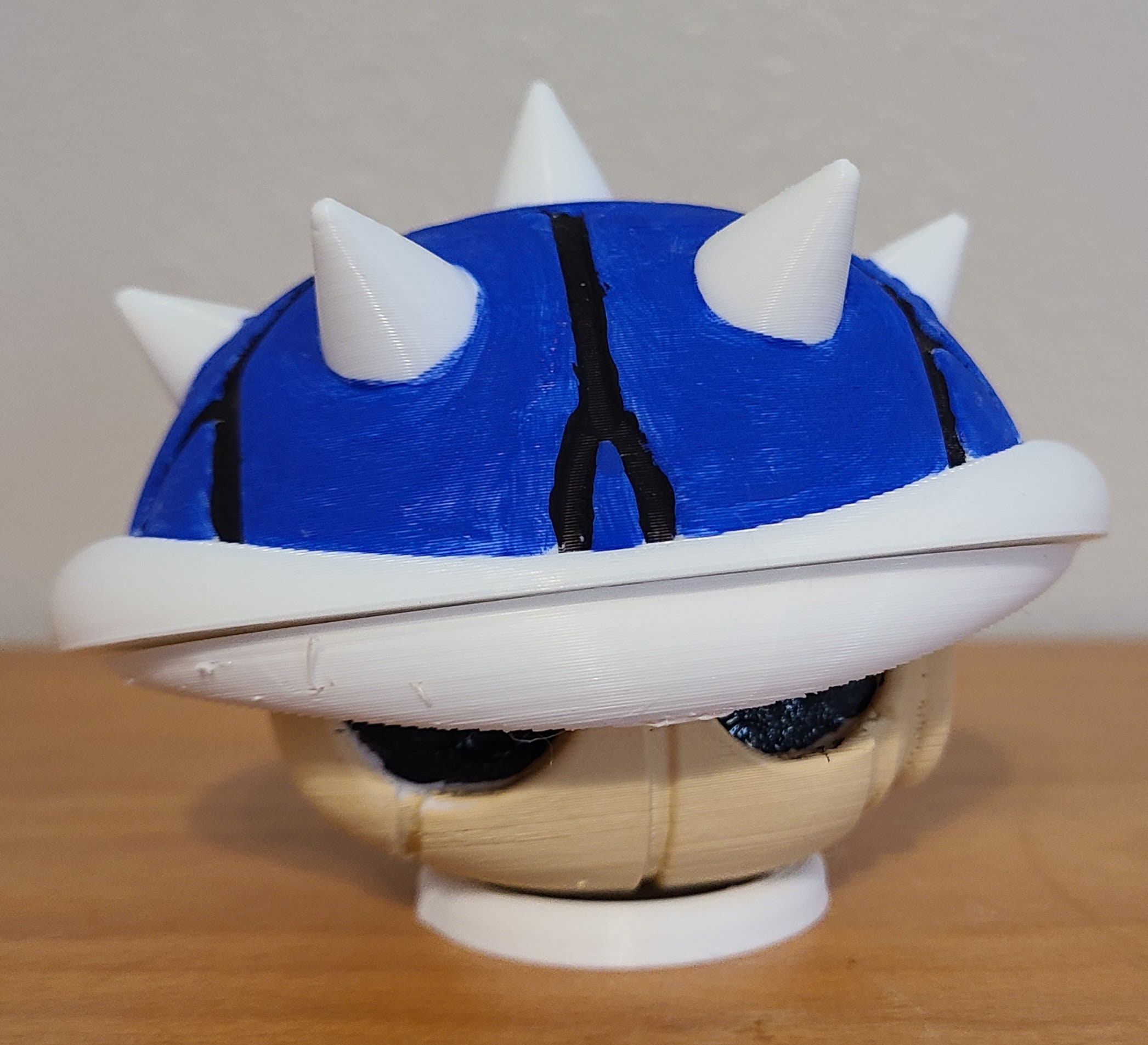 Blue Spiny Mario Shell - Etsy