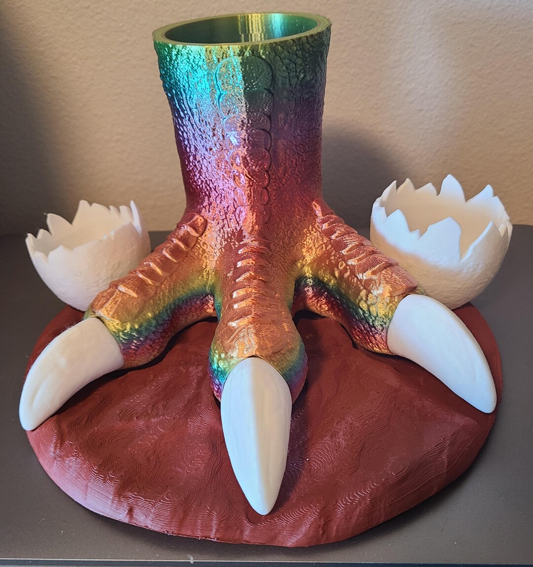 3D Printed T-rex Pencil Holder - Etsy