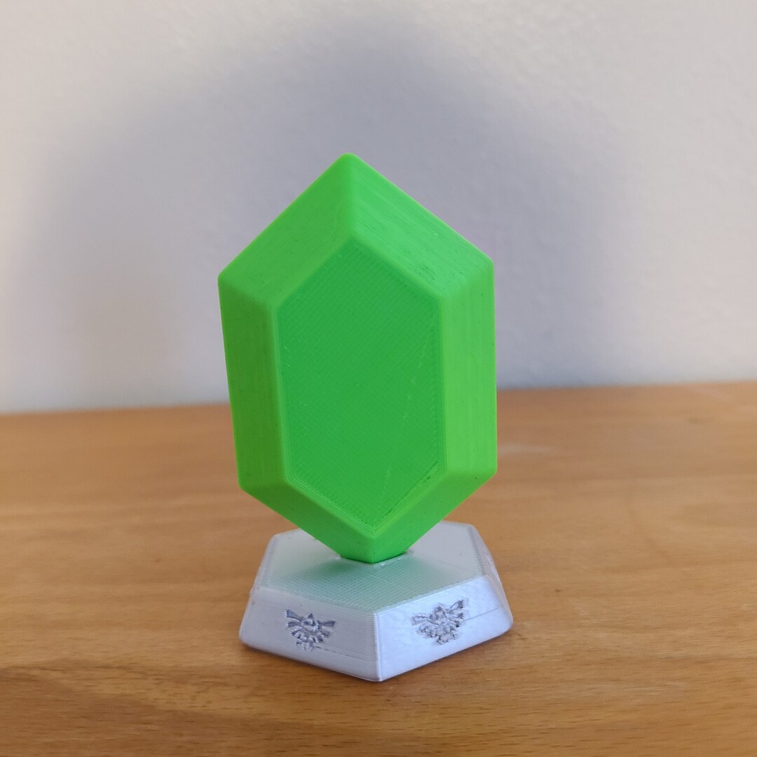 Zelda Rupee With Stand - Etsy