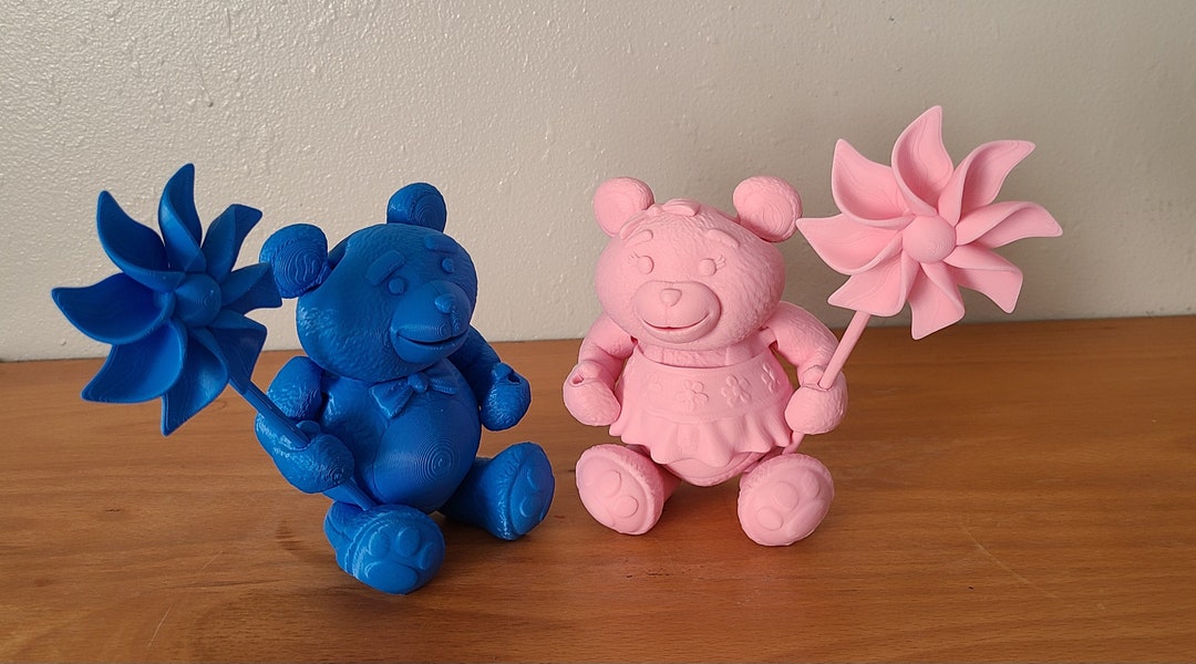 Teddy Bears W/spin Wheels - Etsy