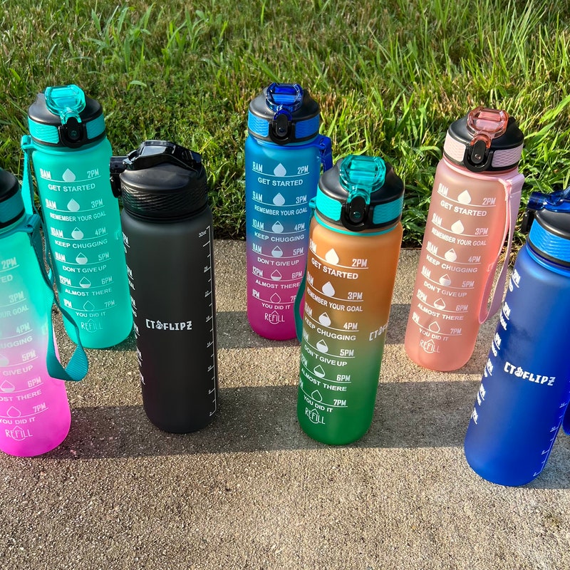 Motivational Water Bottle - Etsy