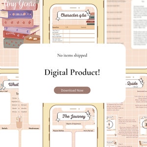 Character Planning Worksheets for Novelists, Writers, Roleplayers, and ...