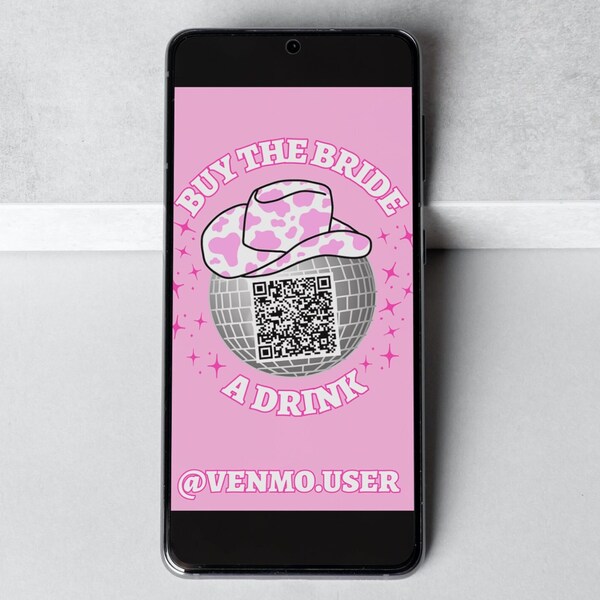 Buy the Bride a Drink Instagram Story Template, Disco Cowgirl ...