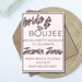 Bride and Boujee Bachelorette Invitation & Itinerary, Bach and Boujee ...