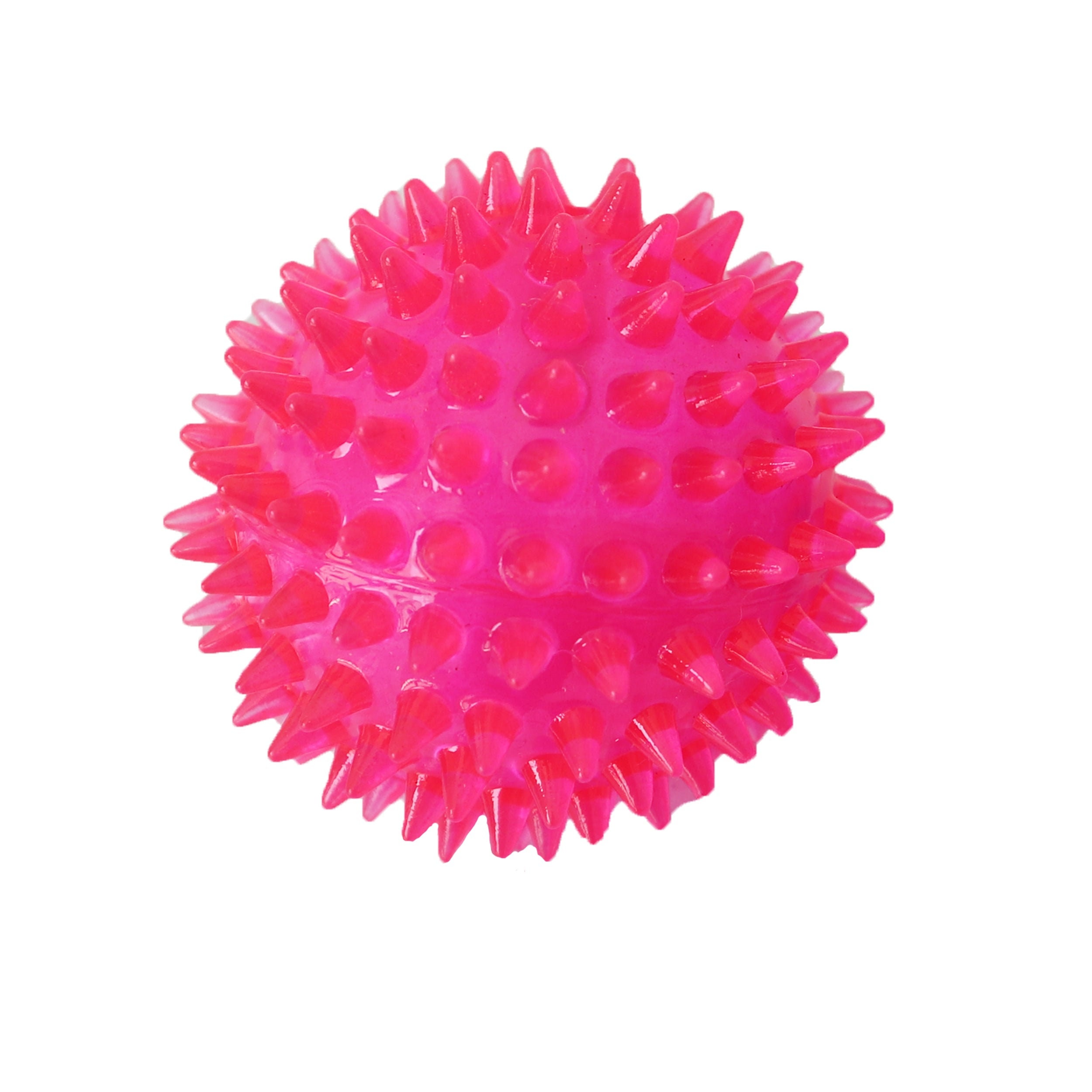 Squeaky Blue Spiky Ball Dog Toy - Etsy