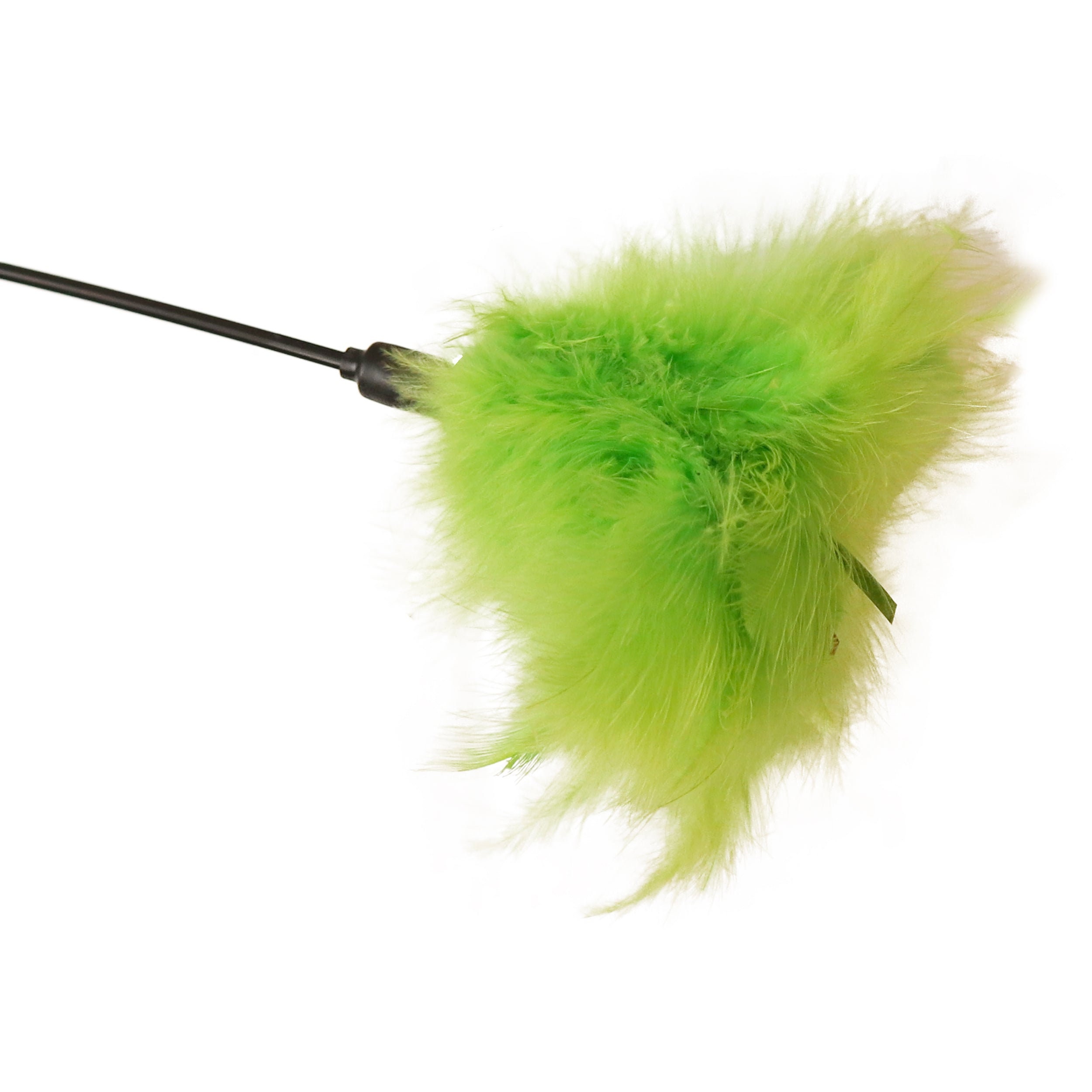 Puff Wand Enticing Feather Tickler Cat Toy - Etsy