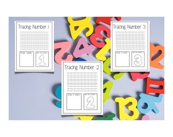 Number of the Day Worksheets 1 to 20, Preschool Worksheets, Number ...