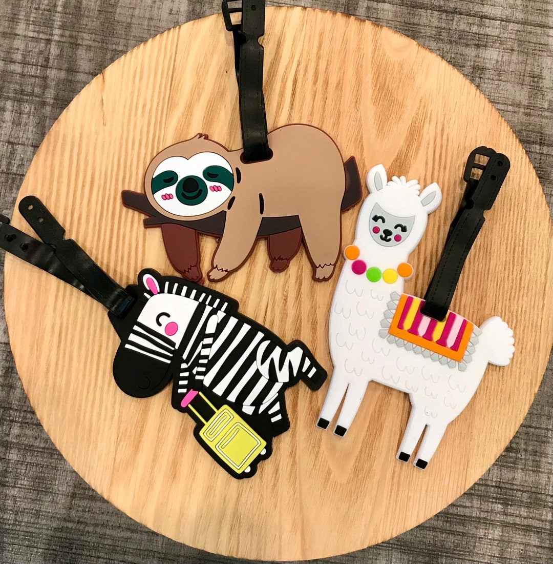 Super Cute Luggage Tags, Back to School Backpack and Lunchbox Tags ...