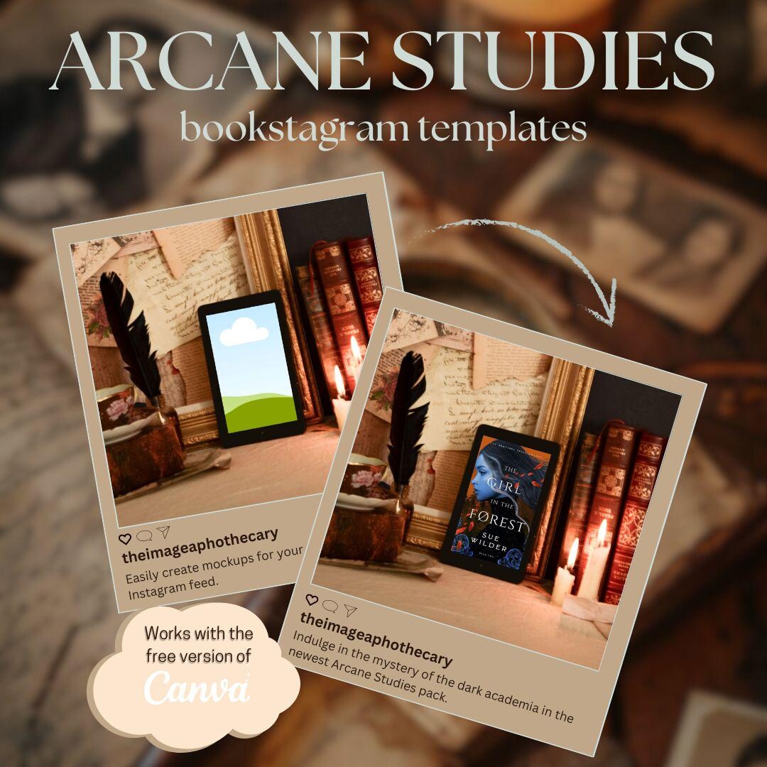 Arcane Studies 2492: Canva Ebook Template - Etsy