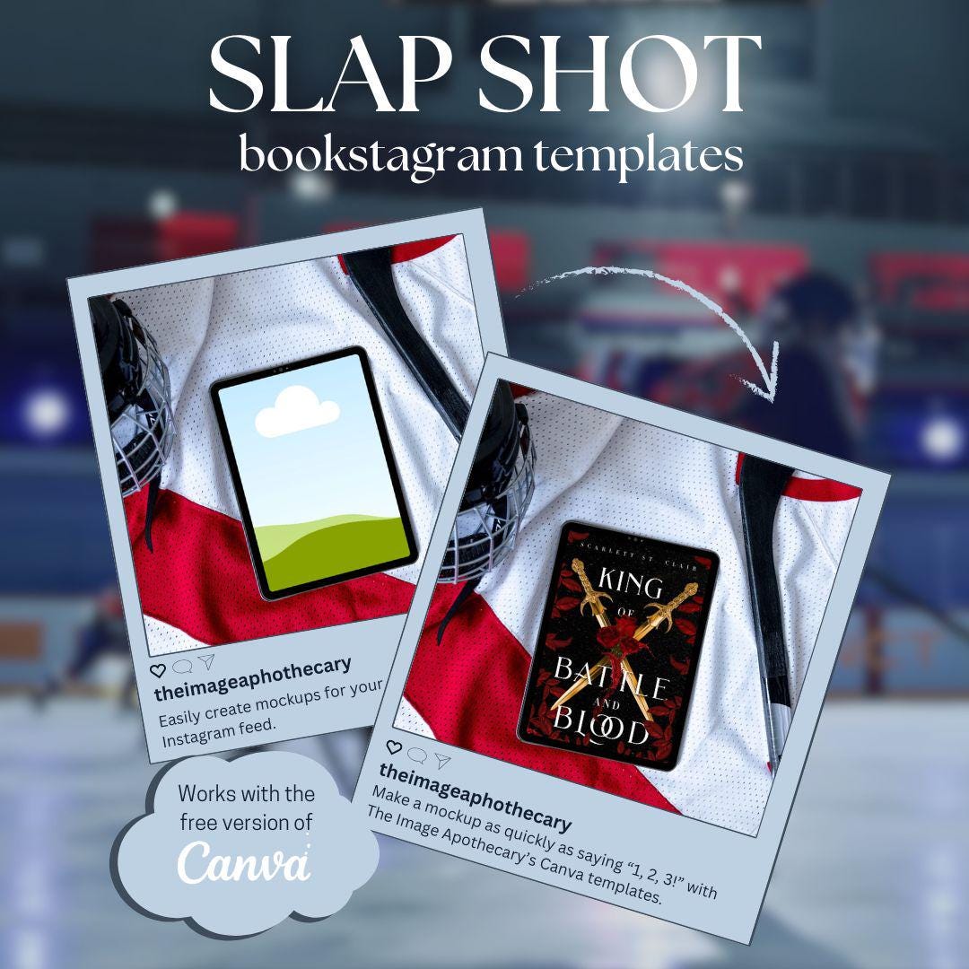 Slap Shot 08609: Canva Ebook Template - Etsy