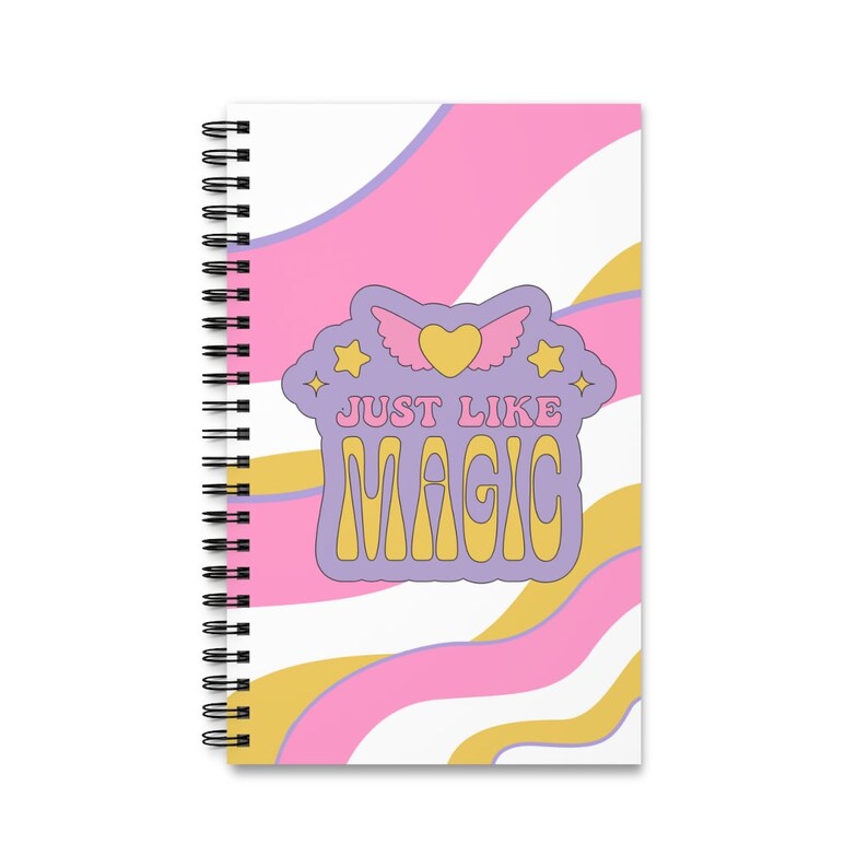 Y2k Magic Girly Spiral Journal - Etsy