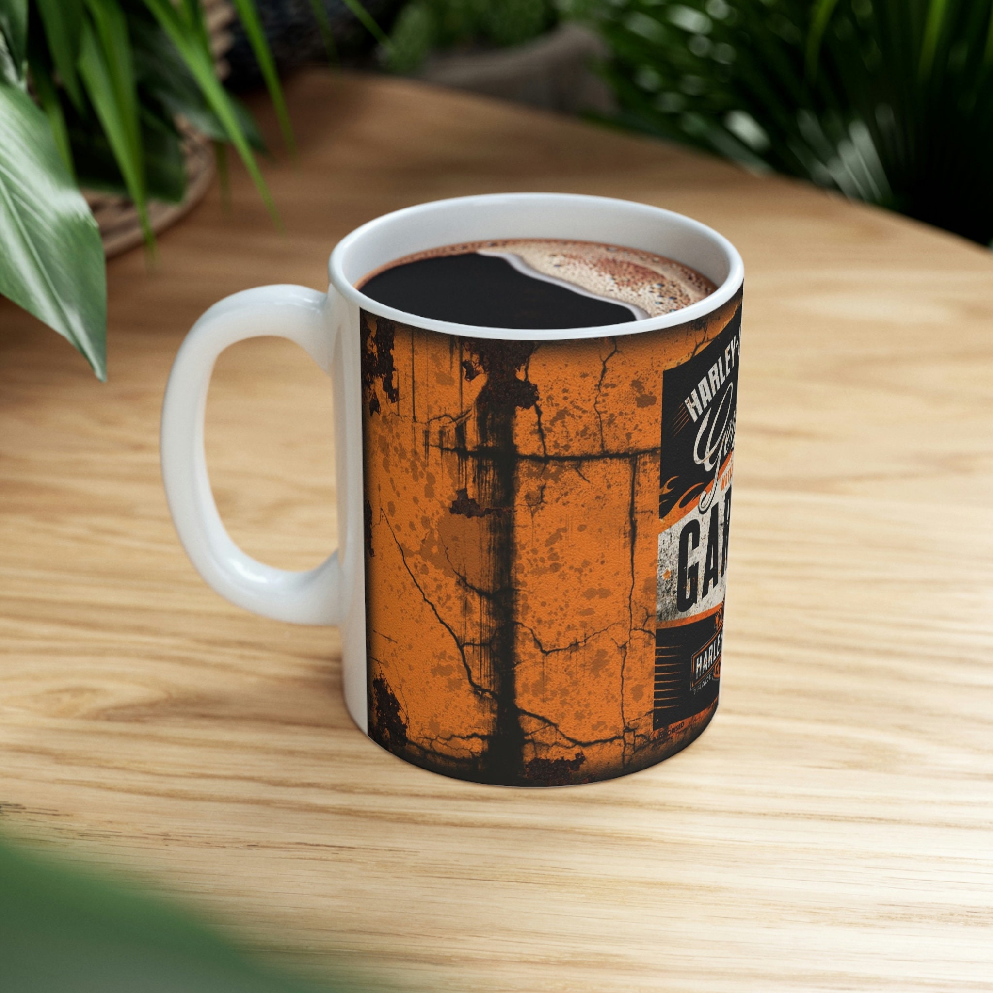 Retro Motor Oil Can Replica Coffee Mug, Mechanic Gift, Ceramic Mug, Dad ...