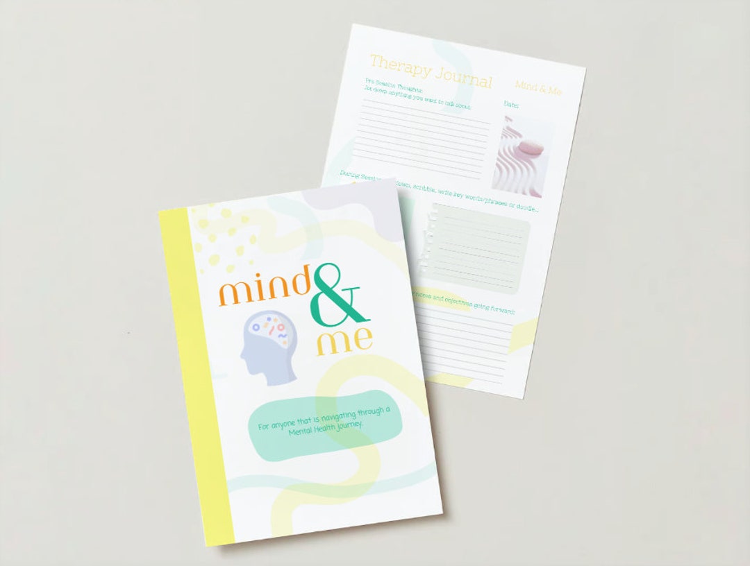 Mental Health Journal Digital Download- Therapy Journal Page, Gratitude ...