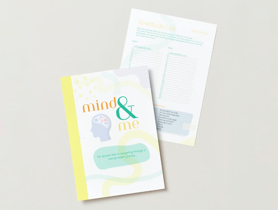 Mental Health Journal Digital Download Therapy Journal Page, Gratitude ...