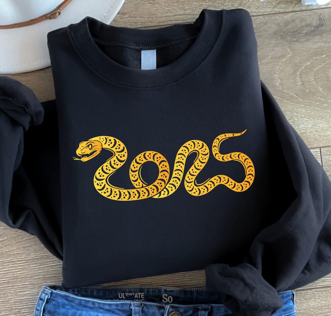 Chinese New Year 2025 Sweatshirt, Chinese Snake Year Sweat, Year of the ...