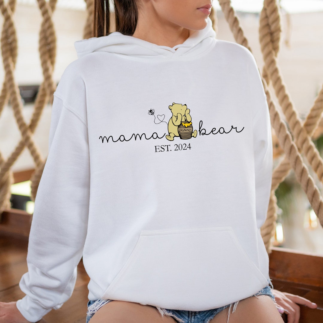 Personalized Mama Winnie the Pooh Sweatshirt Mama, Personalized Mom ...