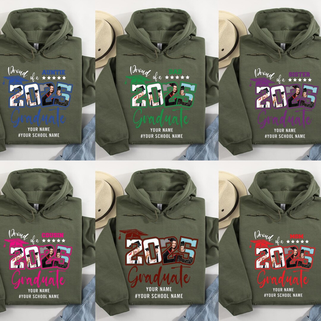 Custom Proud Family Hoodie,group 2025,senior 2025 Hoodie,custom ...