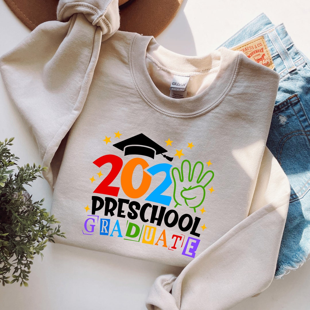 2024 Preschool Graduation Sweatshirt,preschool Gift, Seniors Sweatshirt ...