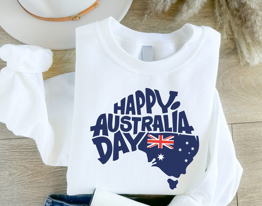 Happy Australia Day Sweatshirt, Australia Sweatshirt, Australia Gift ...
