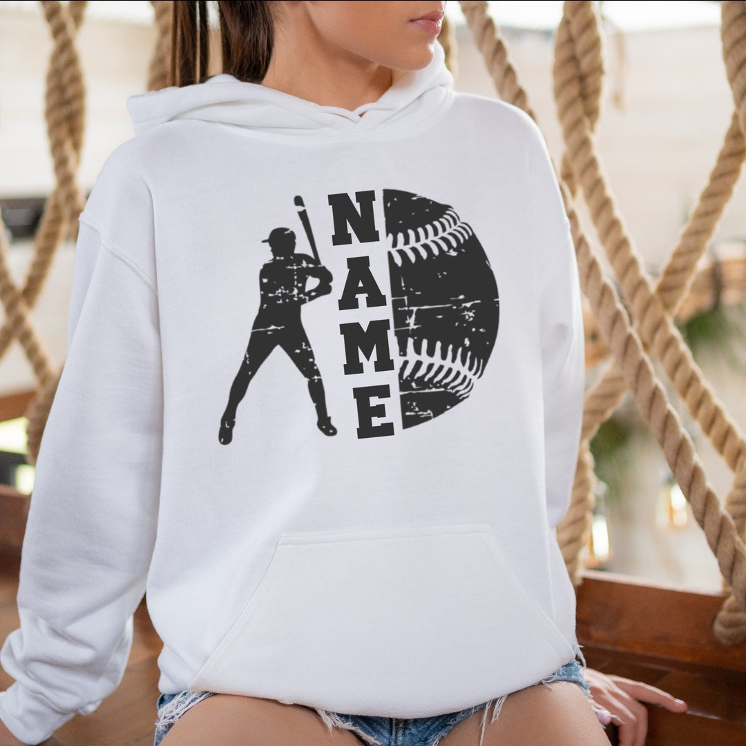 Personalized Baseball Hoodie, Game Day Shirt, Gift for Mom Dad, Team ...