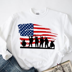 Veteran Sweatshirt, Veterans Day Sweatshirt, Memorial Day Sweat ...