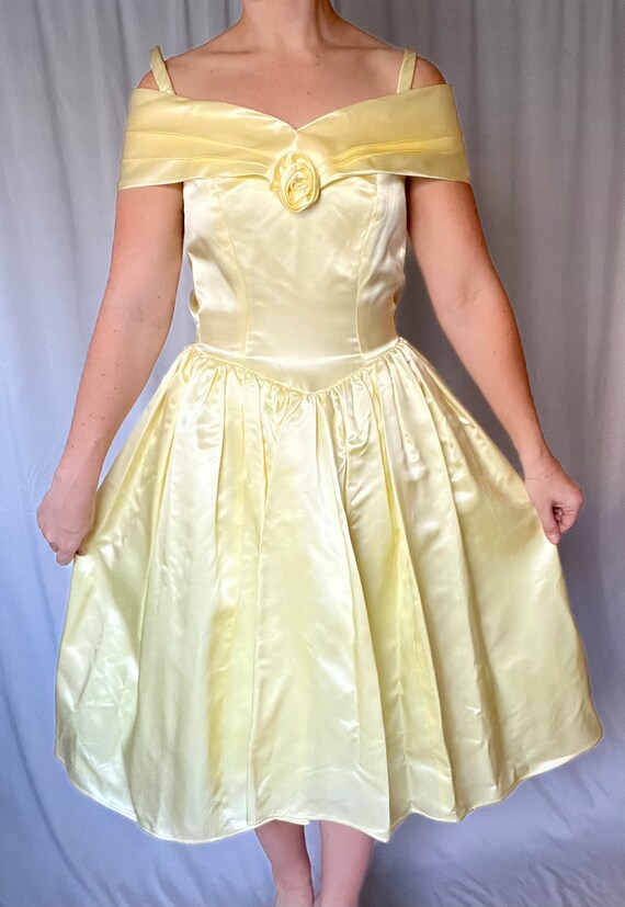 Belle Inspired Prom Dress