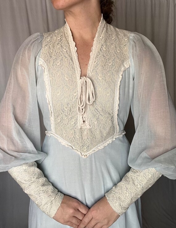 1960s/early 70s RARE BLACK TAG Gunne Sax by Jessica S… - Gem