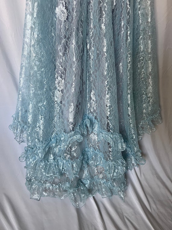 Union Made Baby Blue Lace Party Dress - Gem