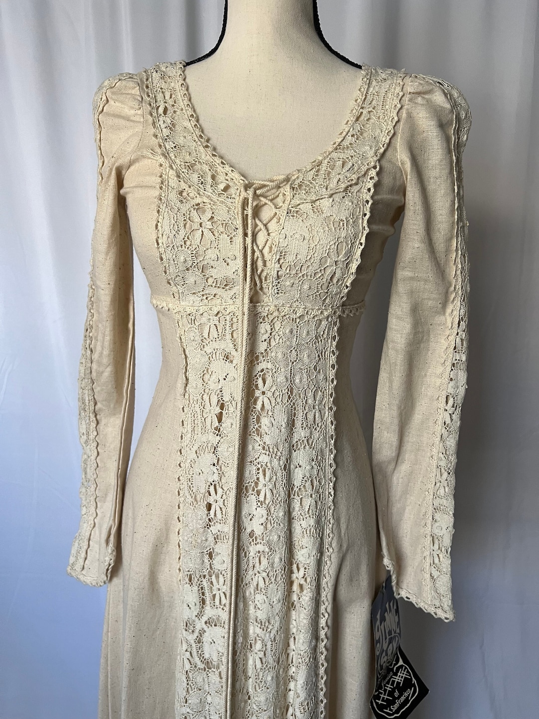 RARE BLACK TAG Gunne Sax of San Francisco With Original Tag 1960s/early ...