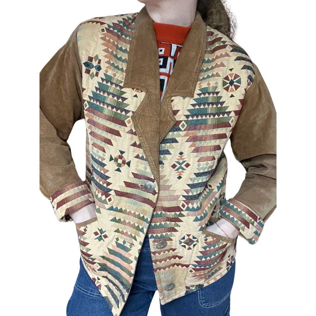 Native Components Southwestern Style Jacket - Etsy