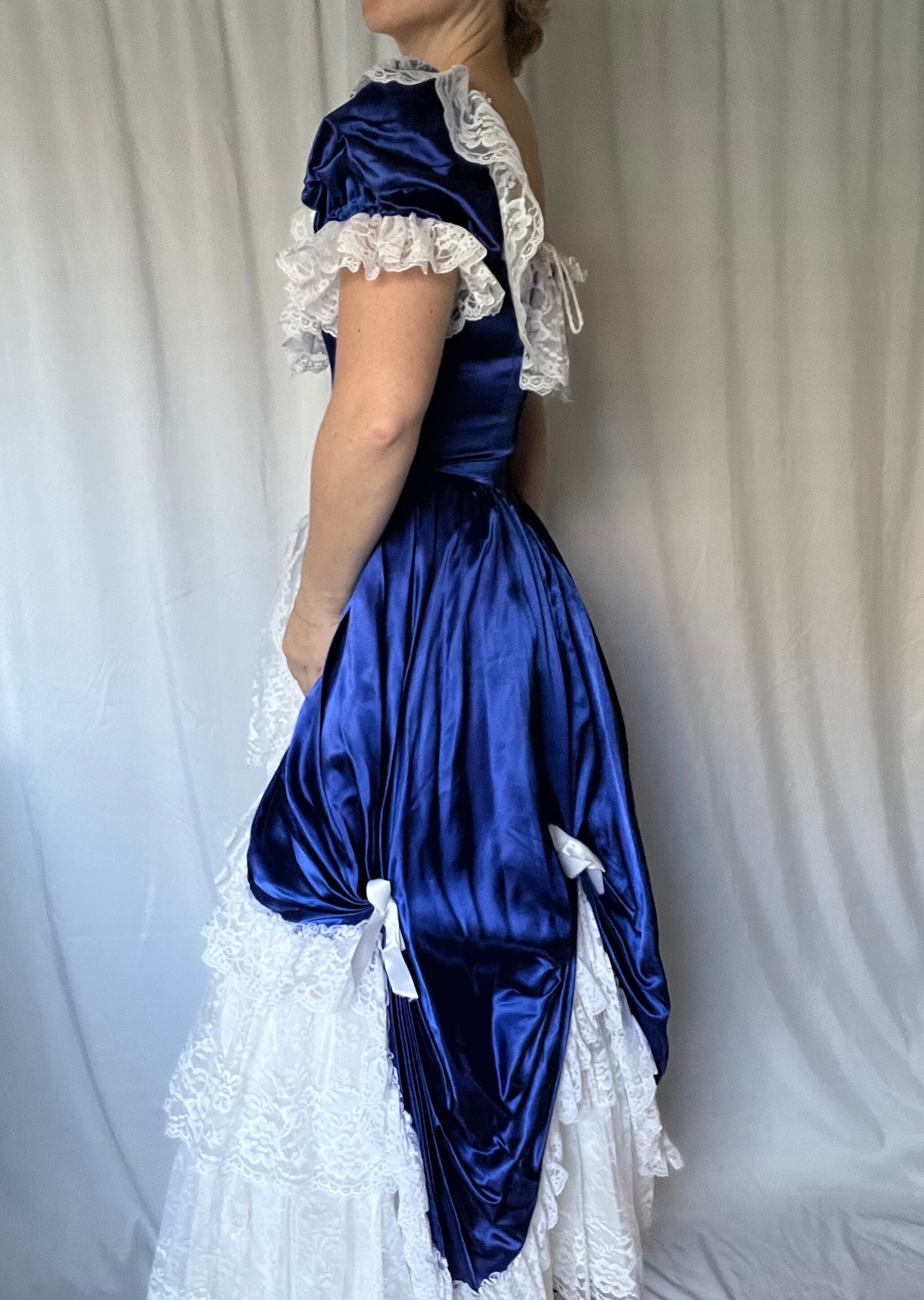1980s Vintage Zum Zum Southern Bell Style Prom Dress - Etsy
