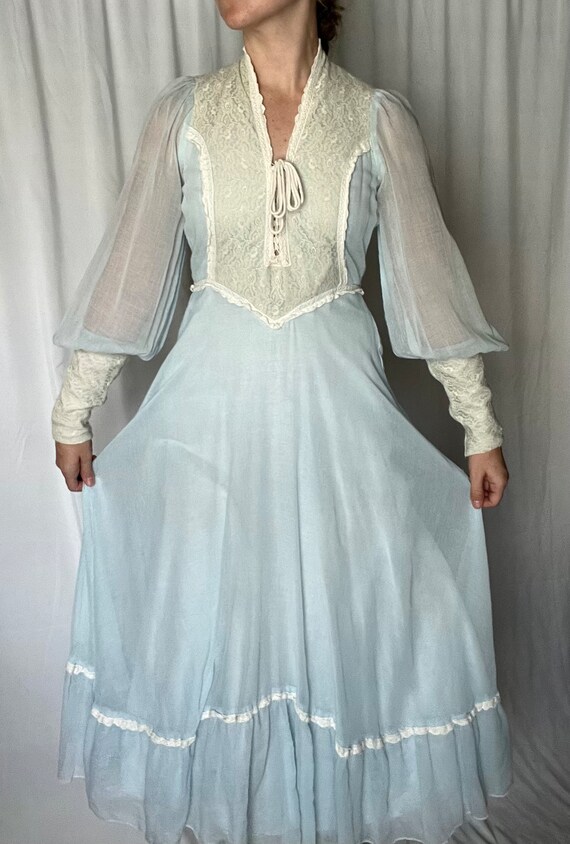 1960s/early 70s RARE BLACK TAG Gunne Sax by Jessica S… - Gem