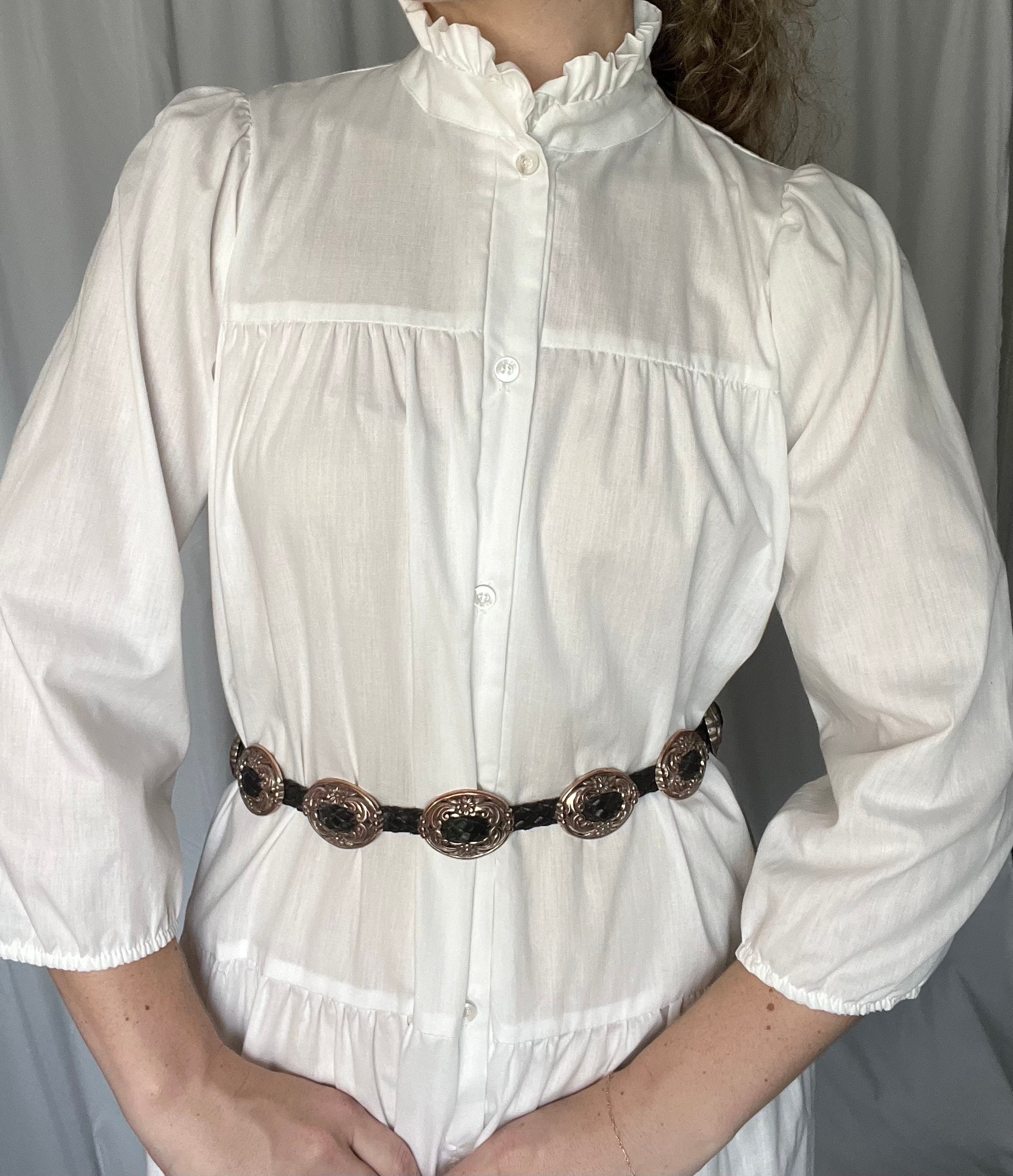 White Cottagecore Midi Tiered Prairie Dress - Etsy