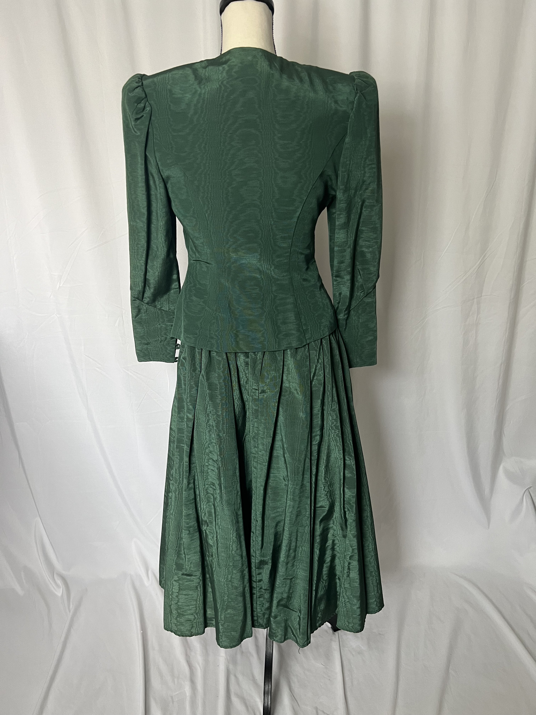 1980s/90s Scott Mcclintock Mutton Sleeve Jacket and Skirt Suit - Etsy