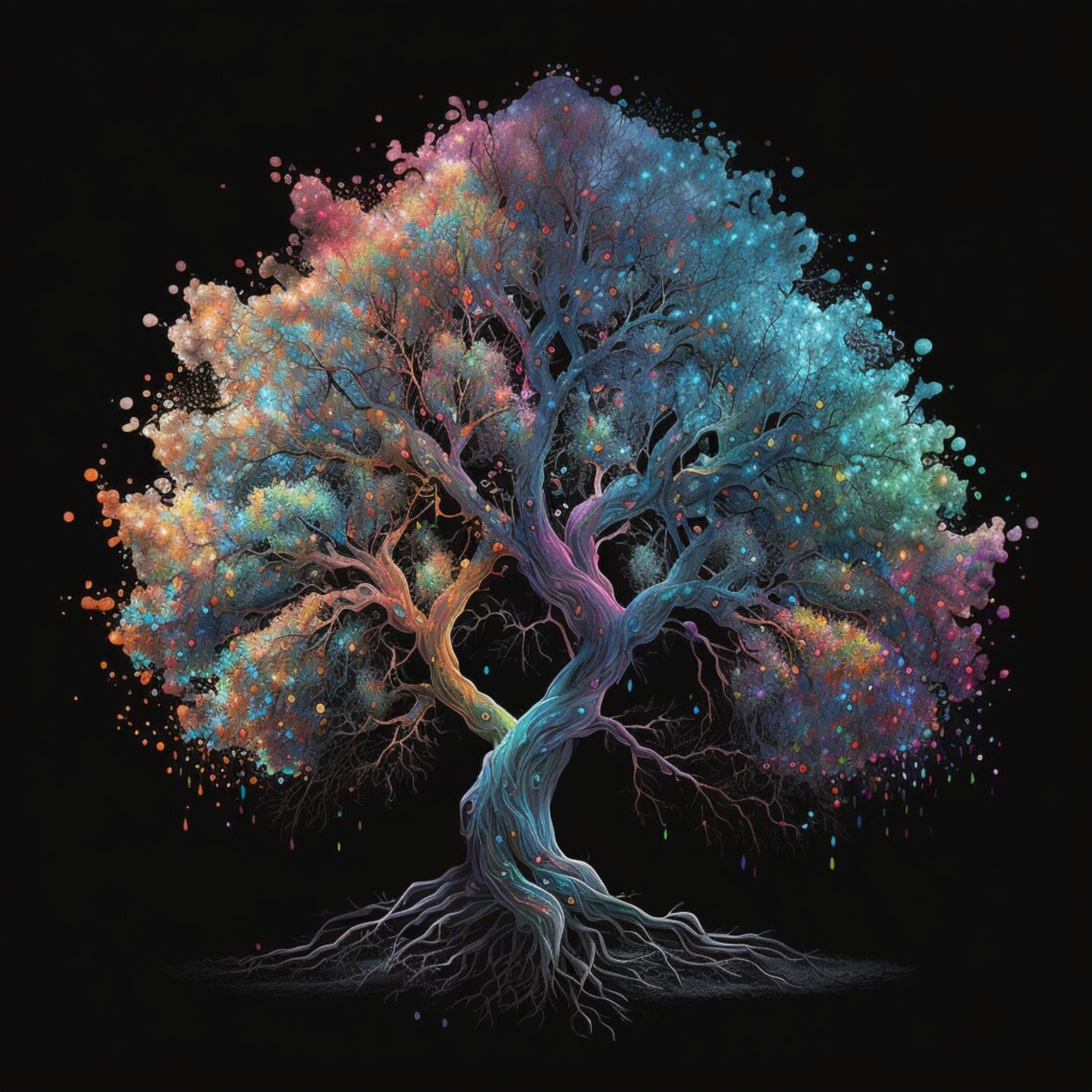 Tree of Life Picture, Tree of Life Digital Art, Tree of Life Fantasy ...