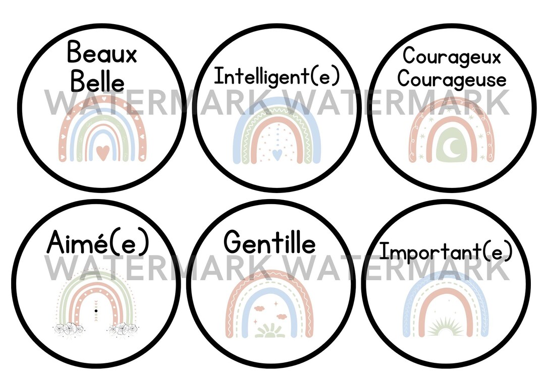 French Classroom Affirmations | Classroom Decor | Je Suis | Positive ...