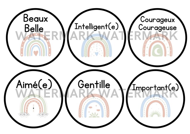French Classroom Affirmations | Classroom Decor | Je Suis | Positive ...