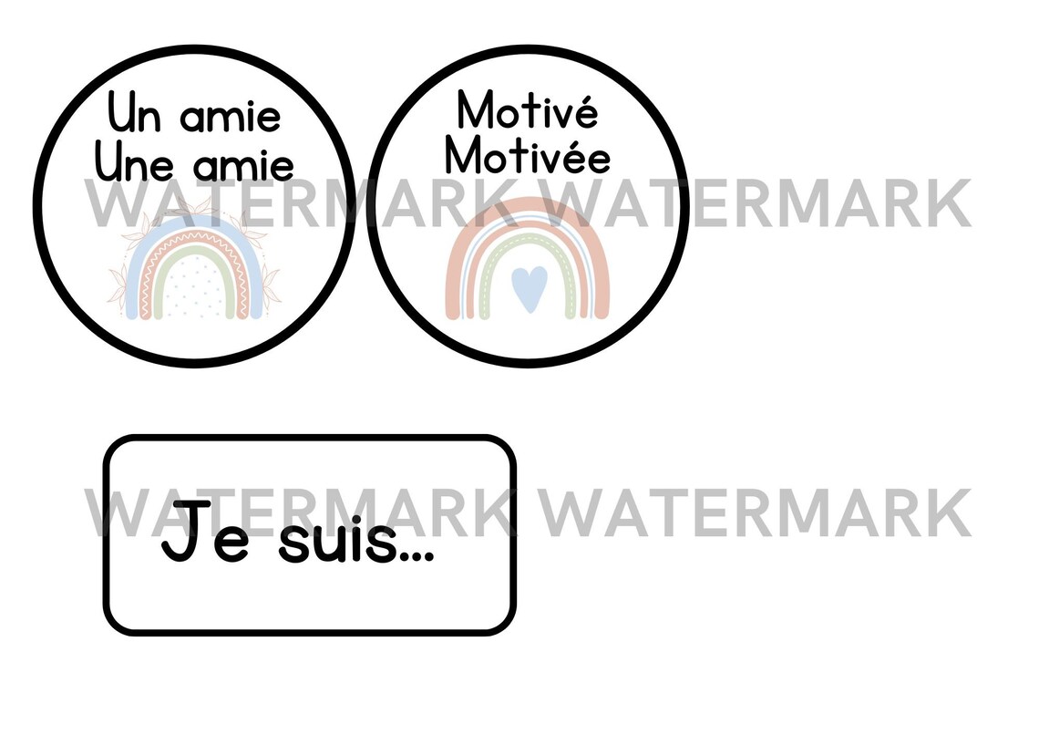 French Classroom Affirmations | Classroom Decor | Je Suis | Positive ...