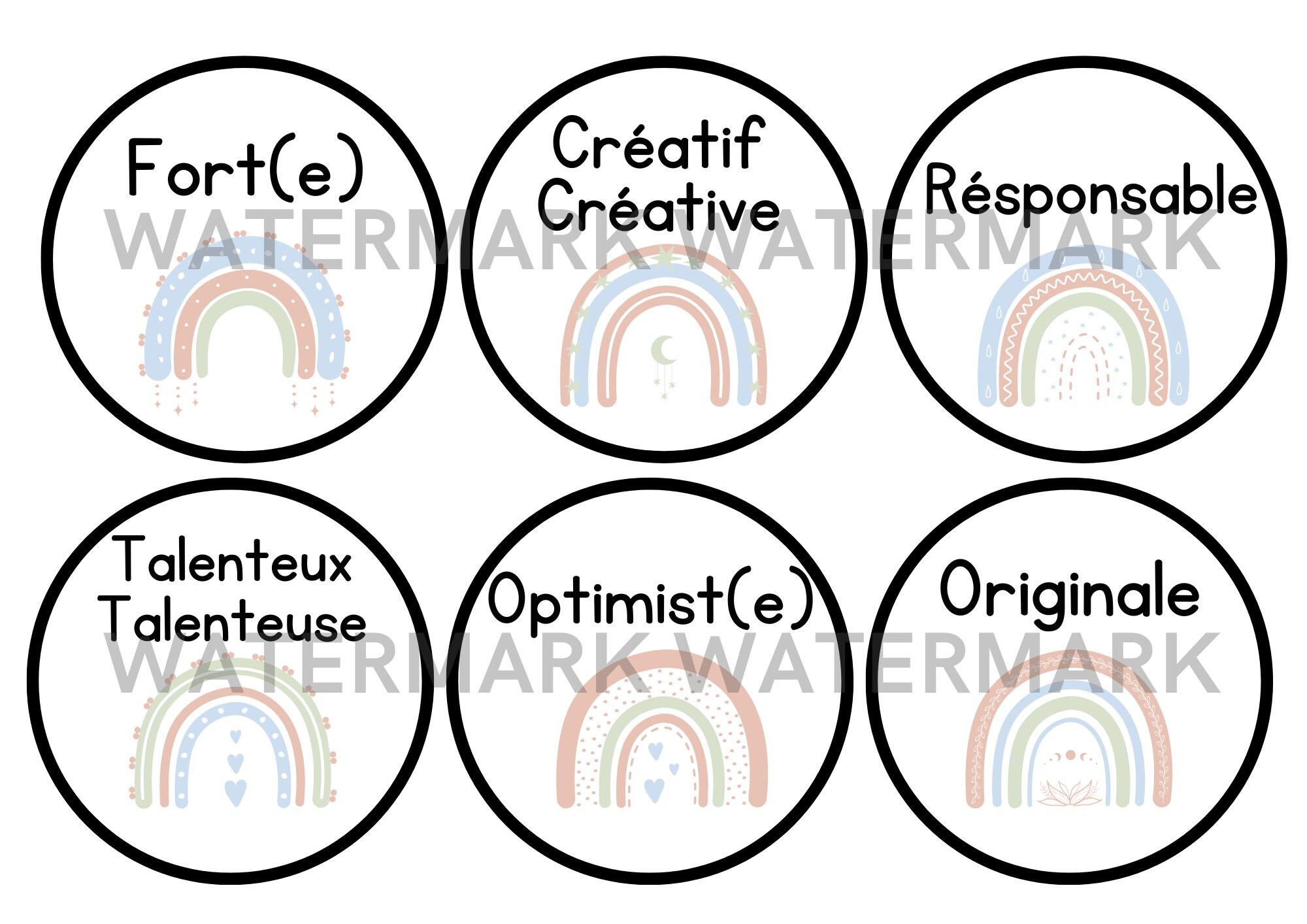 French Classroom Affirmations | Classroom Decor | Je Suis | Positive ...