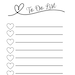 I Love a Good to Do List, Printable, Notepaper, Instant Download - Etsy ...