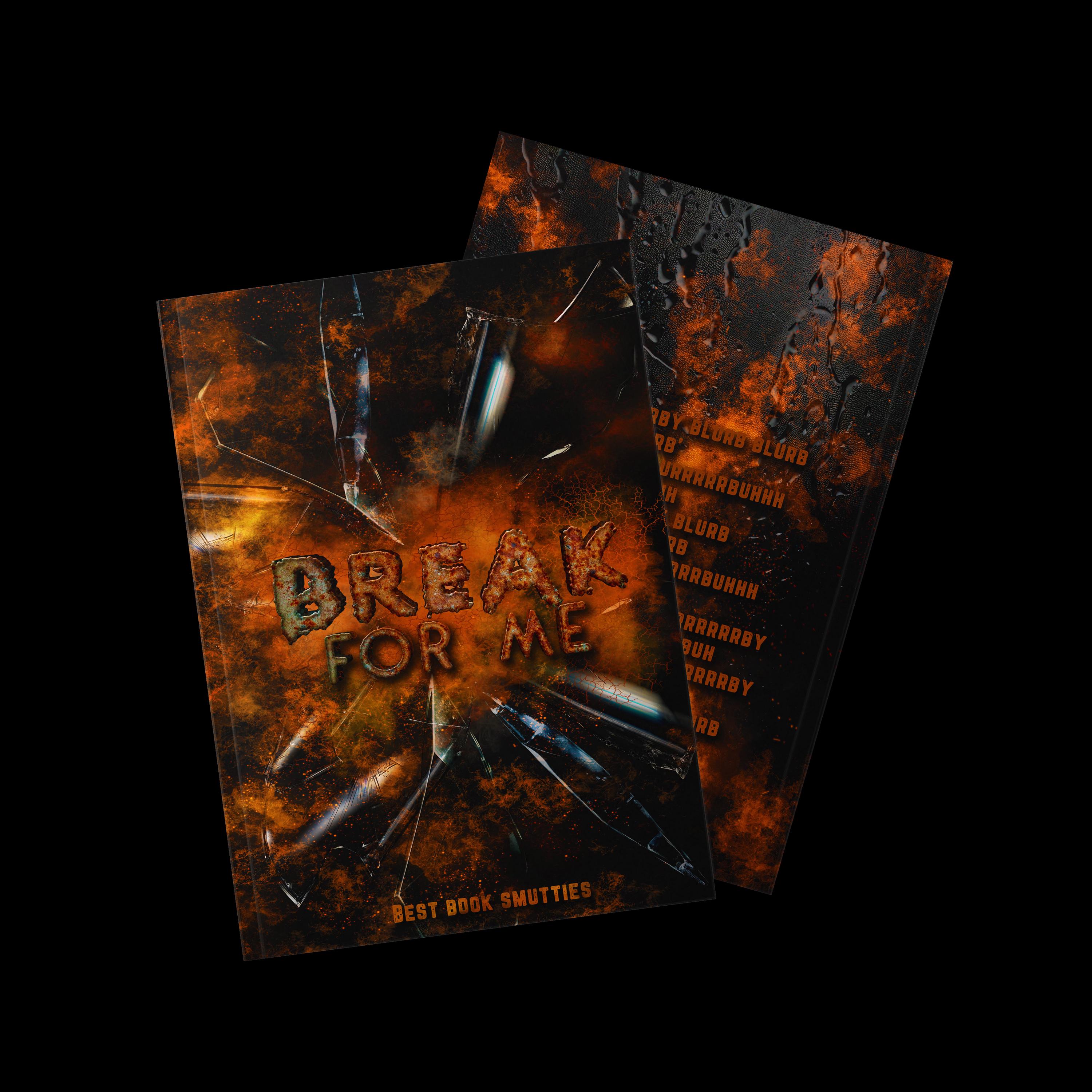 Dark Romance, Pre Made Book Cover Full Wrap and Ebook "break for Me" - Etsy