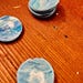 Miniature Blue Caribbean Ocean Swirl Plates - Etsy