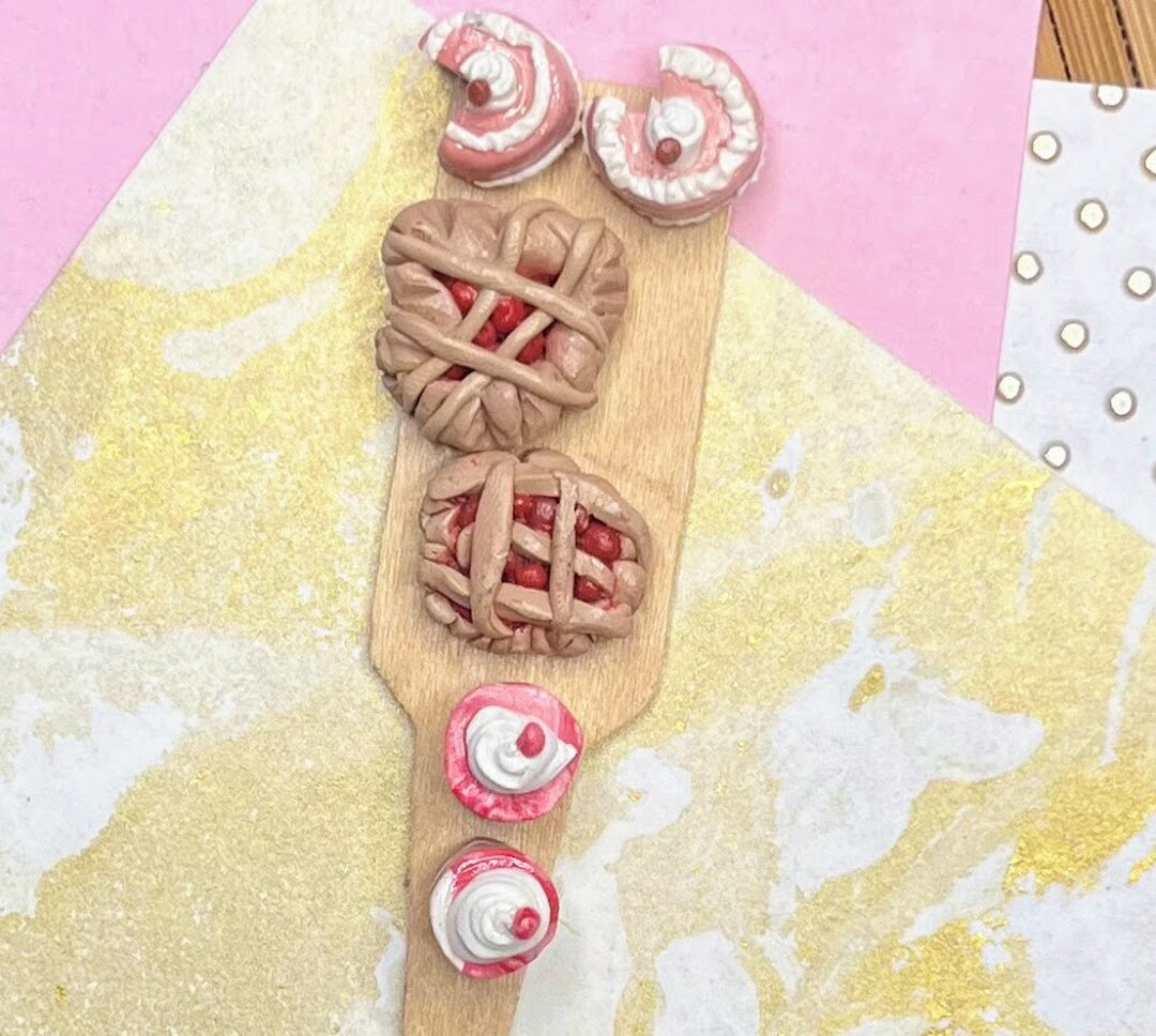 Miniature Set of Fake Pastries - Etsy