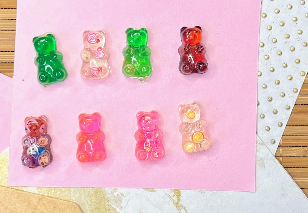 Gummy Bear Figures Made From Resin - Etsy