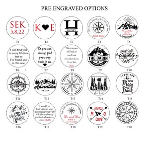 Personalized Brass Compass Vintage Look With Custom - Etsy