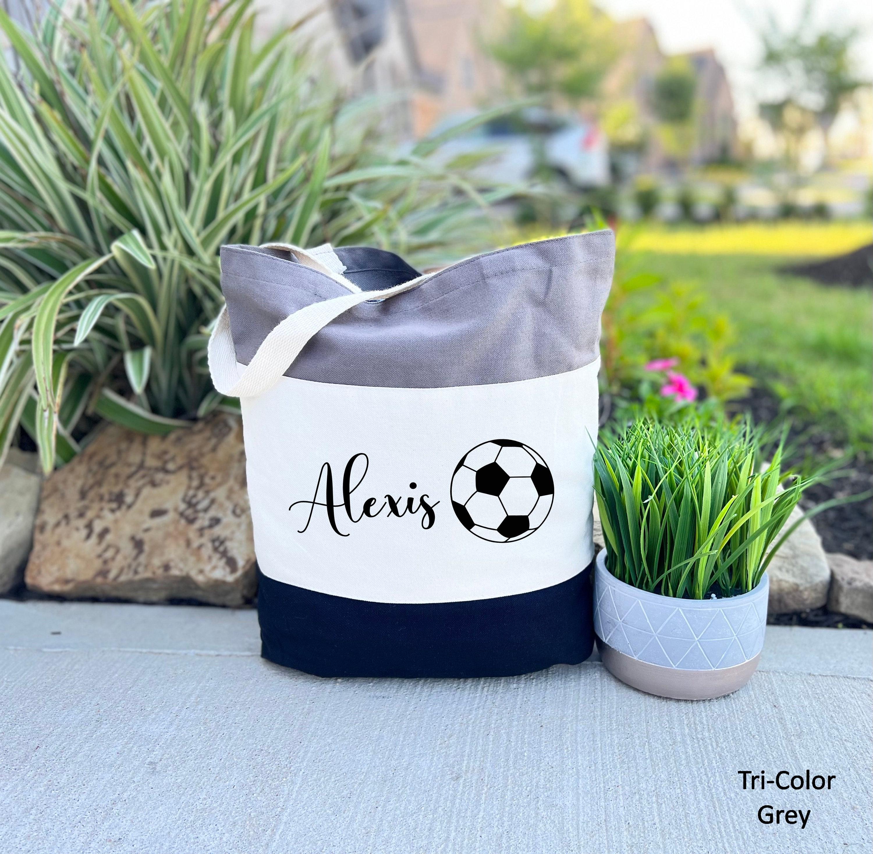 Custom Soccer Tote Bag, Soccer Player Gift, Personalized Tote Bag ...